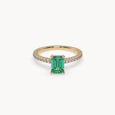 Darcy Emerald Ring - VEYNOU